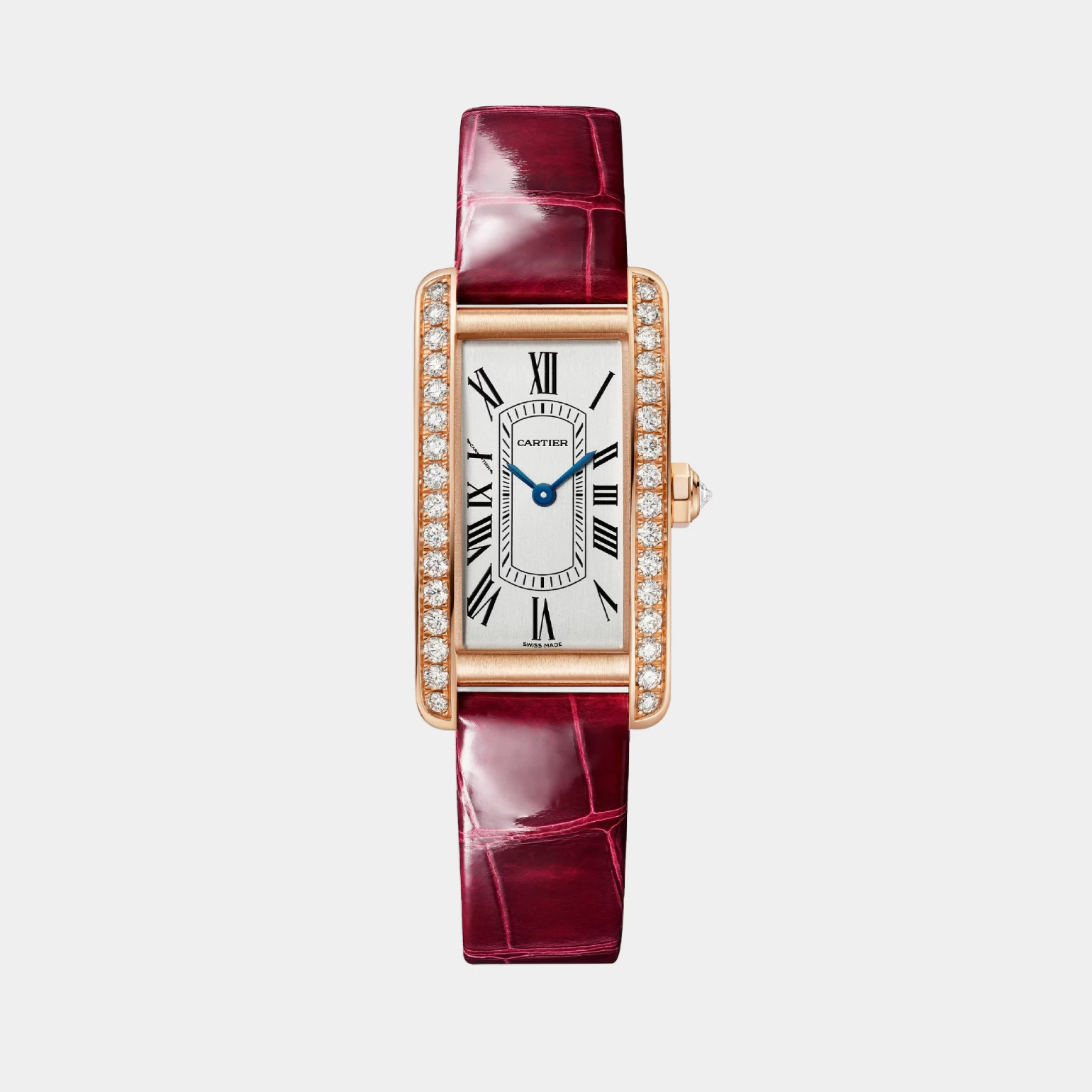 Cartier Tank Americaine Diamond Bezel - Wrist Pro