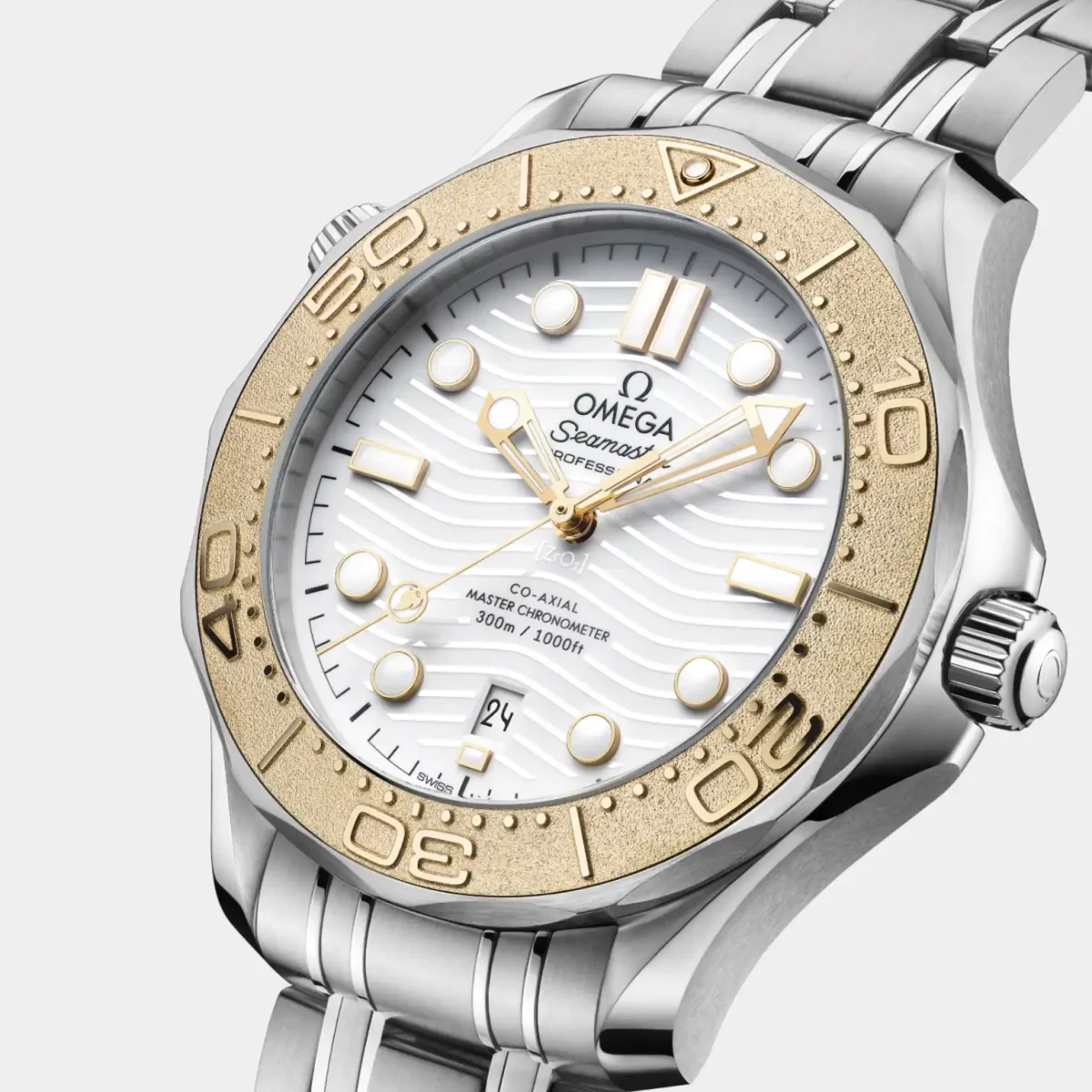 Omega Seamaster Paris 2024 Steel Gold Watch - Omega Watches
