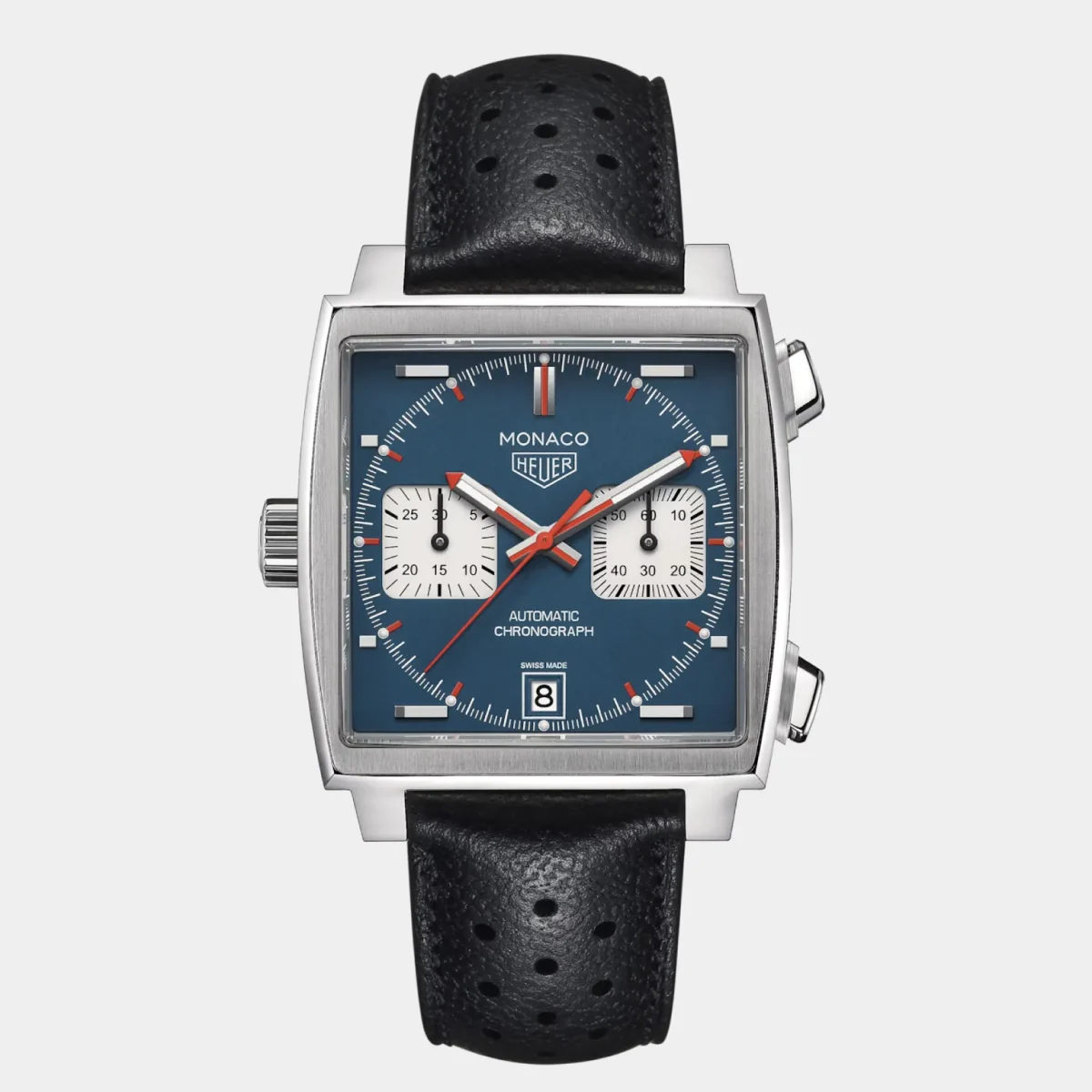 Tag Heuer Monaco Chronograph Blue Dial Stainless Steel Watch