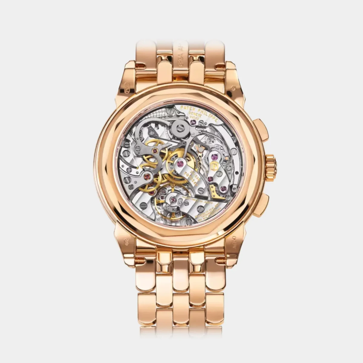 Patek Philippe Perpetual Calendar Chronograph Rose Gold Steel