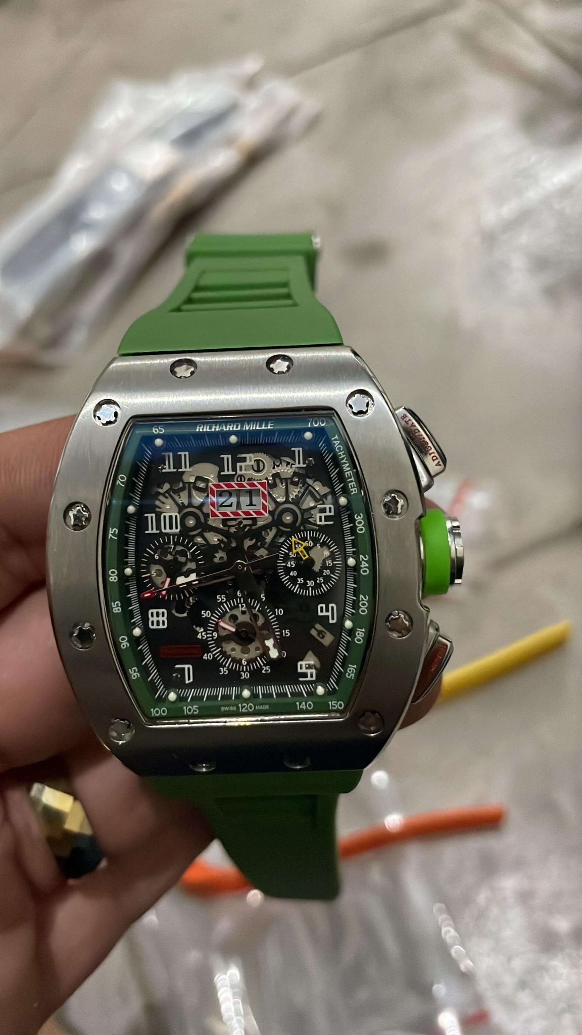 Richard Mille RM 011 Felipe Massa Luxury Mechanical Watch